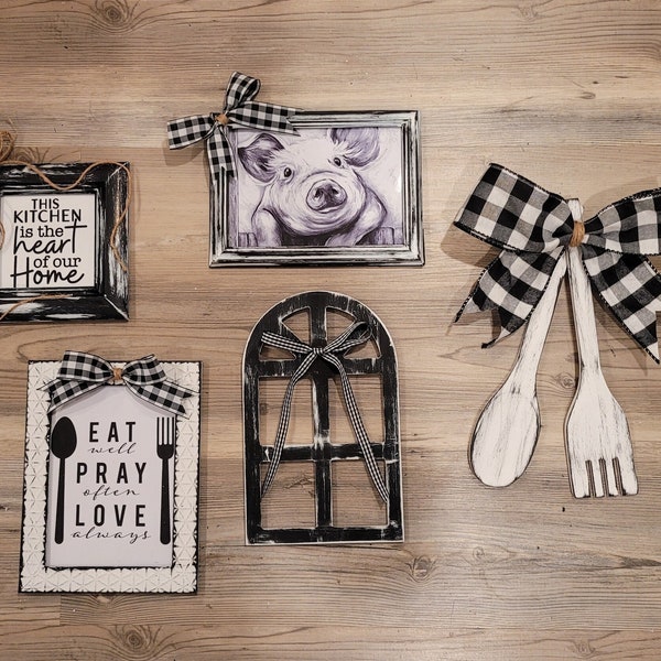Farmhouse Kitchen Wall Decor - Etsy