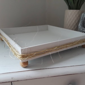 Raised Tray Farmhouse Wooden Tabletop Decor Farmhouse - Etsy