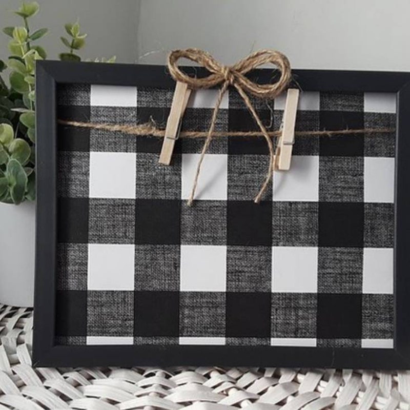 Buffalo Check Decor - Etsy
