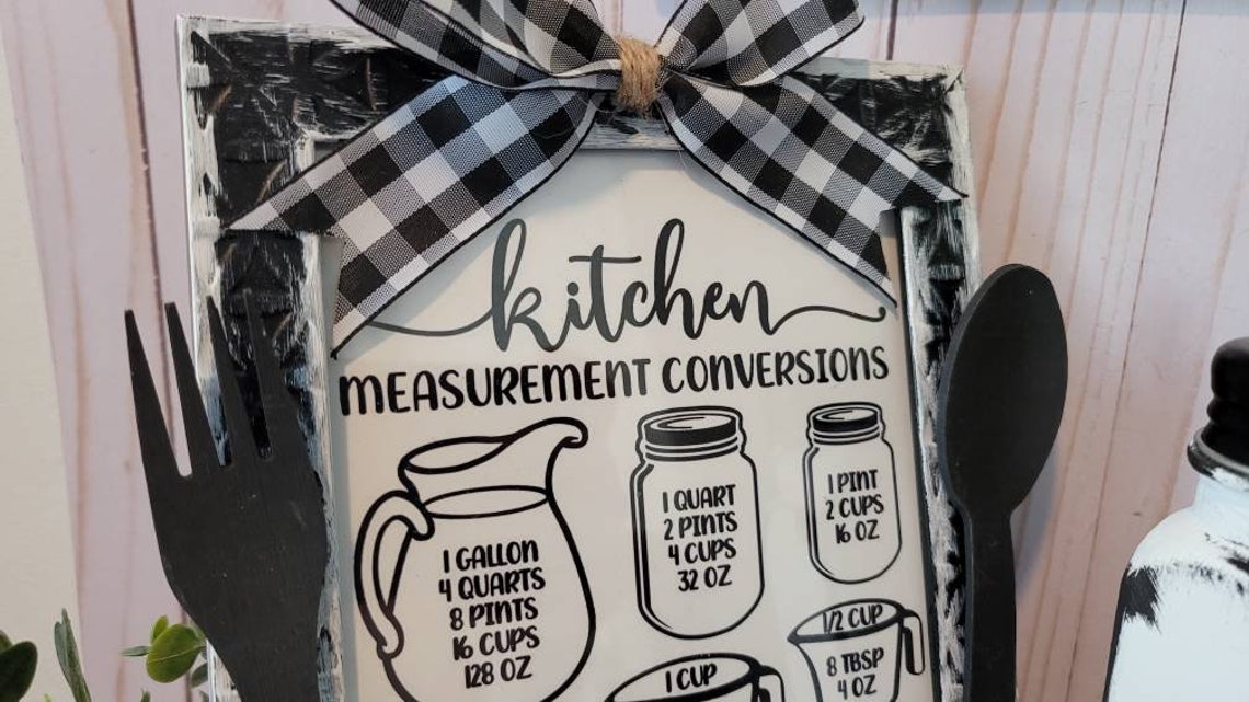 Farmhouse Kitchen Collection Buffalo Check Decor Farmhouse - Etsy