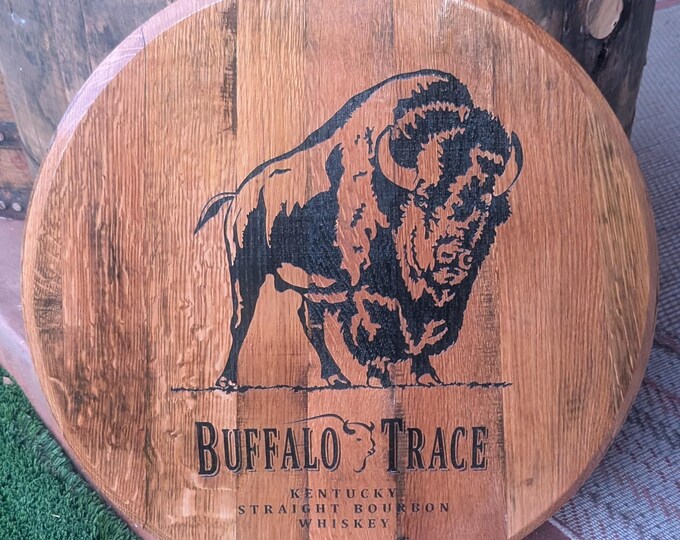 Bourbon Whiskey Buffalo Trace Barrel Head Lid - Etsy