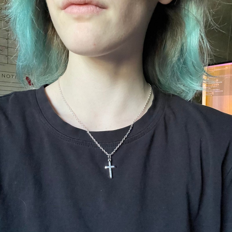 Y2k Cross Chains - Etsy