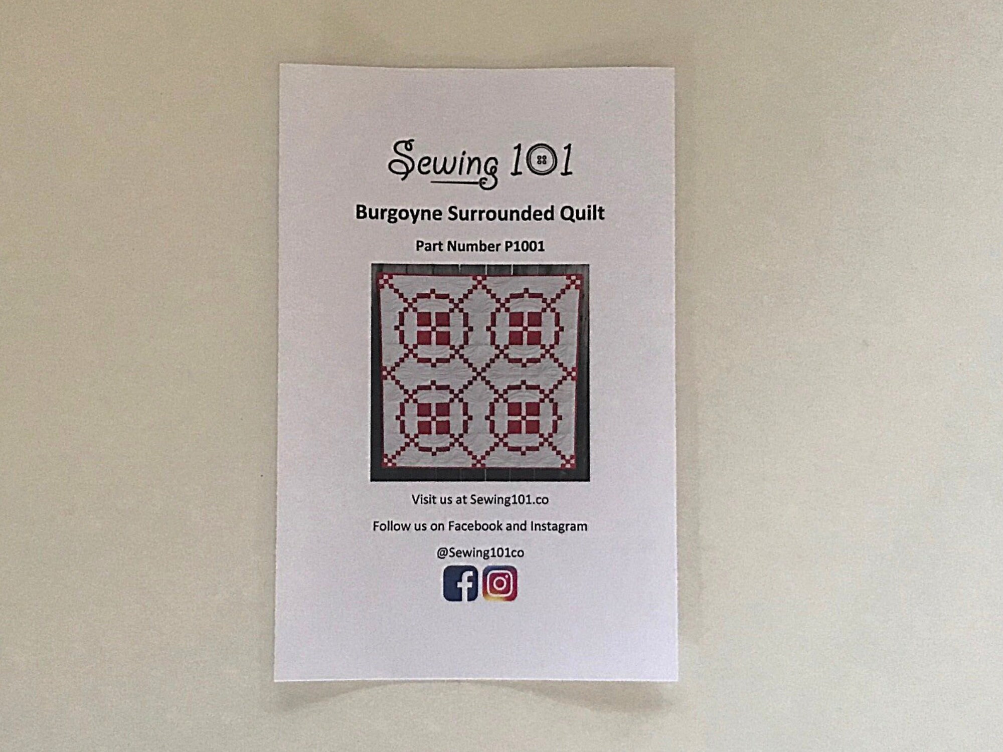 Burgoyne Surrounded Quilt Pattern - Etsy