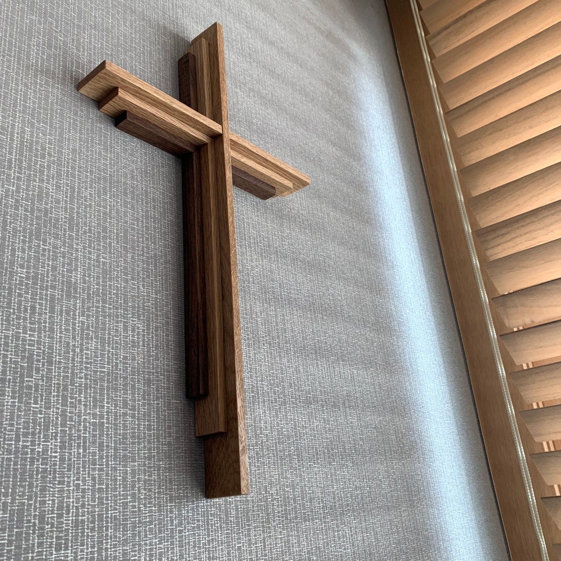 Handmade Wood Cross Wall Hanging Wood Cross Wall Decorative - Etsy