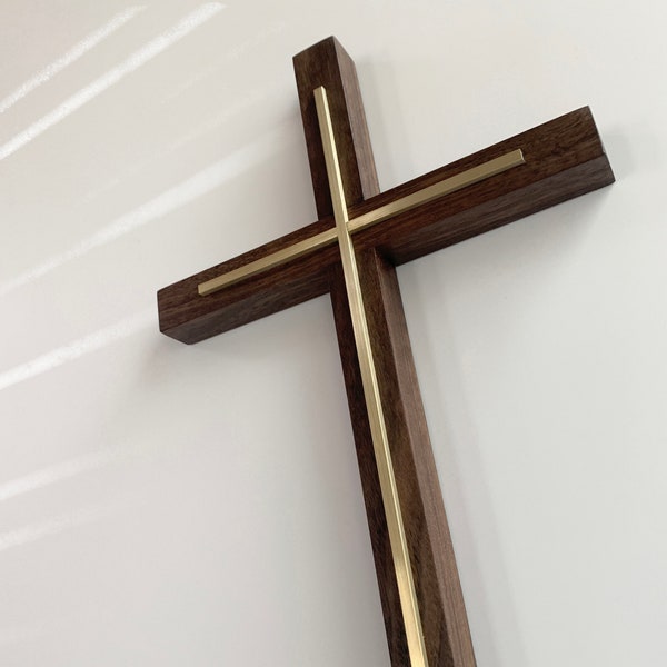 Wooden Wall Cross - Etsy