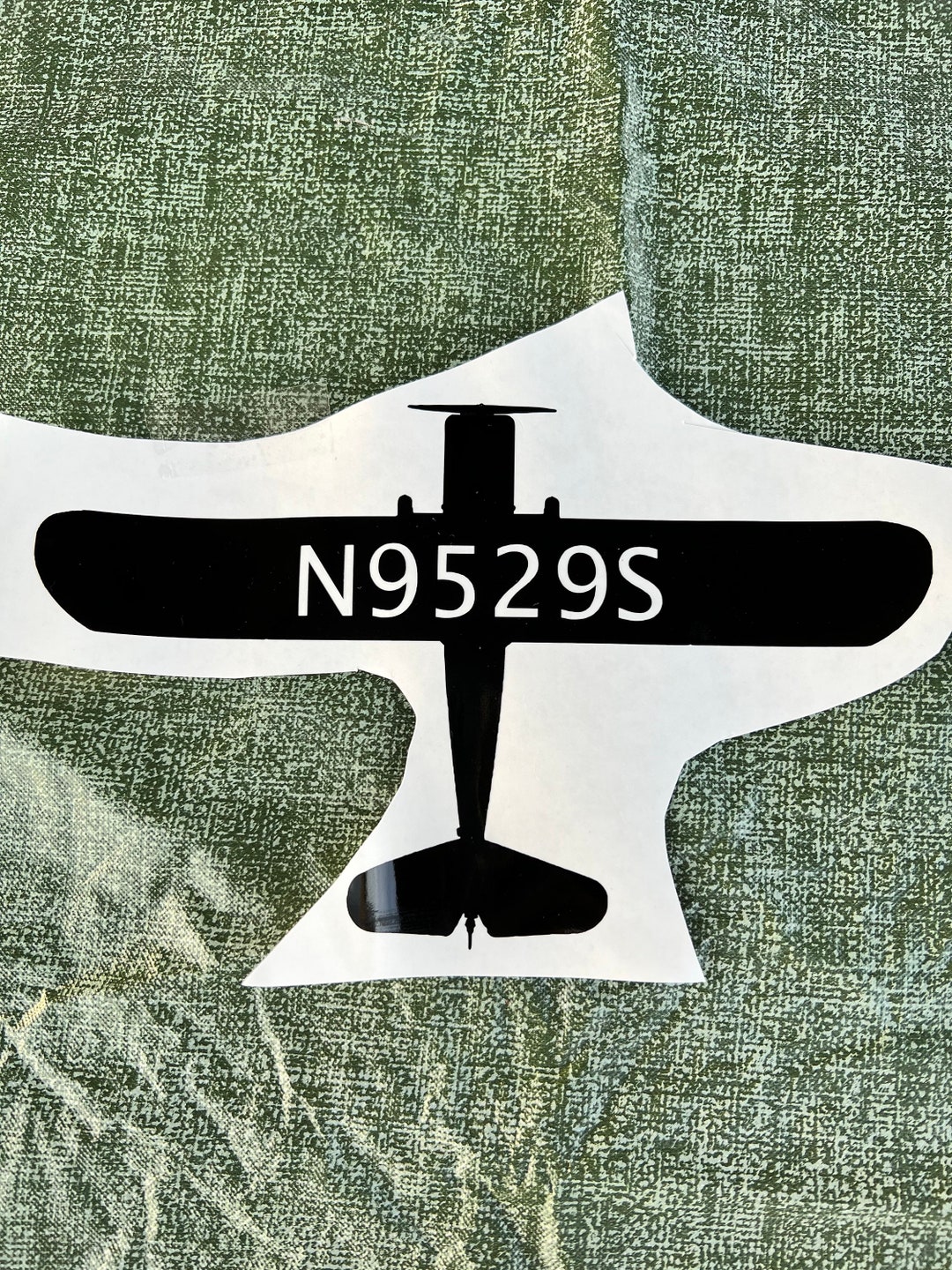 Custom Aircraft Sticker - Etsy