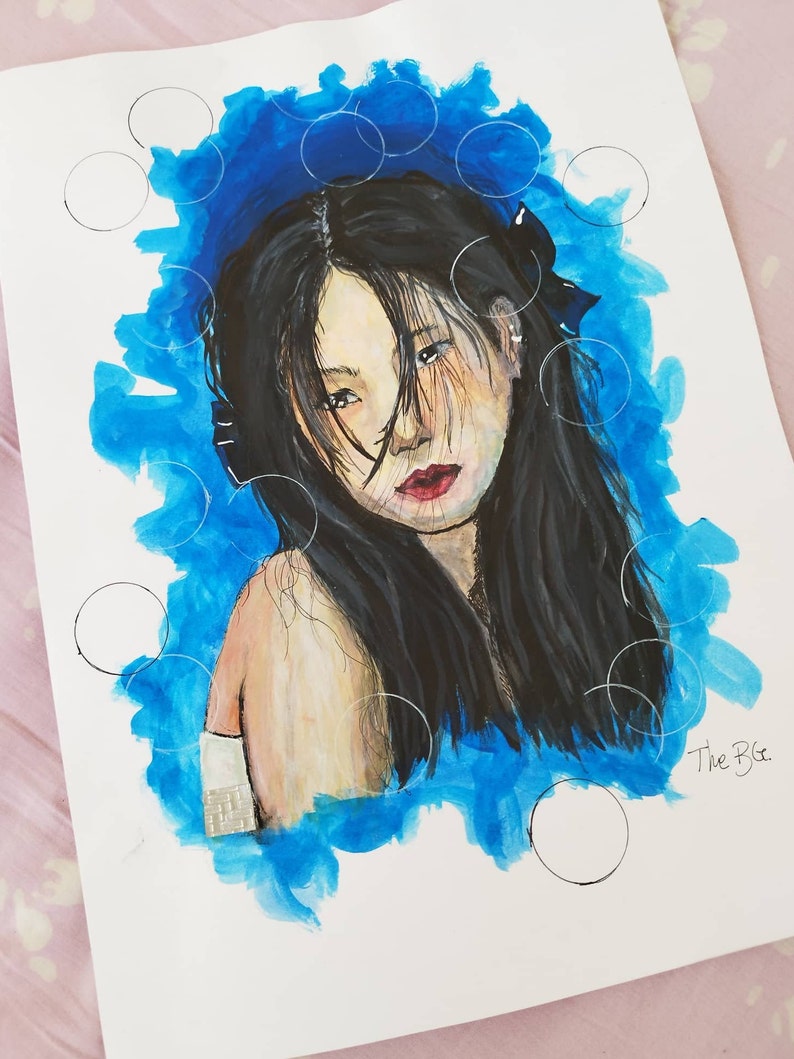 Jisoo Fanart Print (HYLT) - Etsy