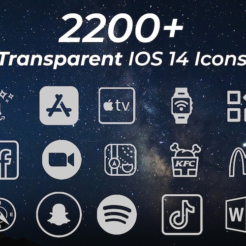 350 Iphone IOS 14 App PNG Icons Pack Transparent Gold Icon - Etsy