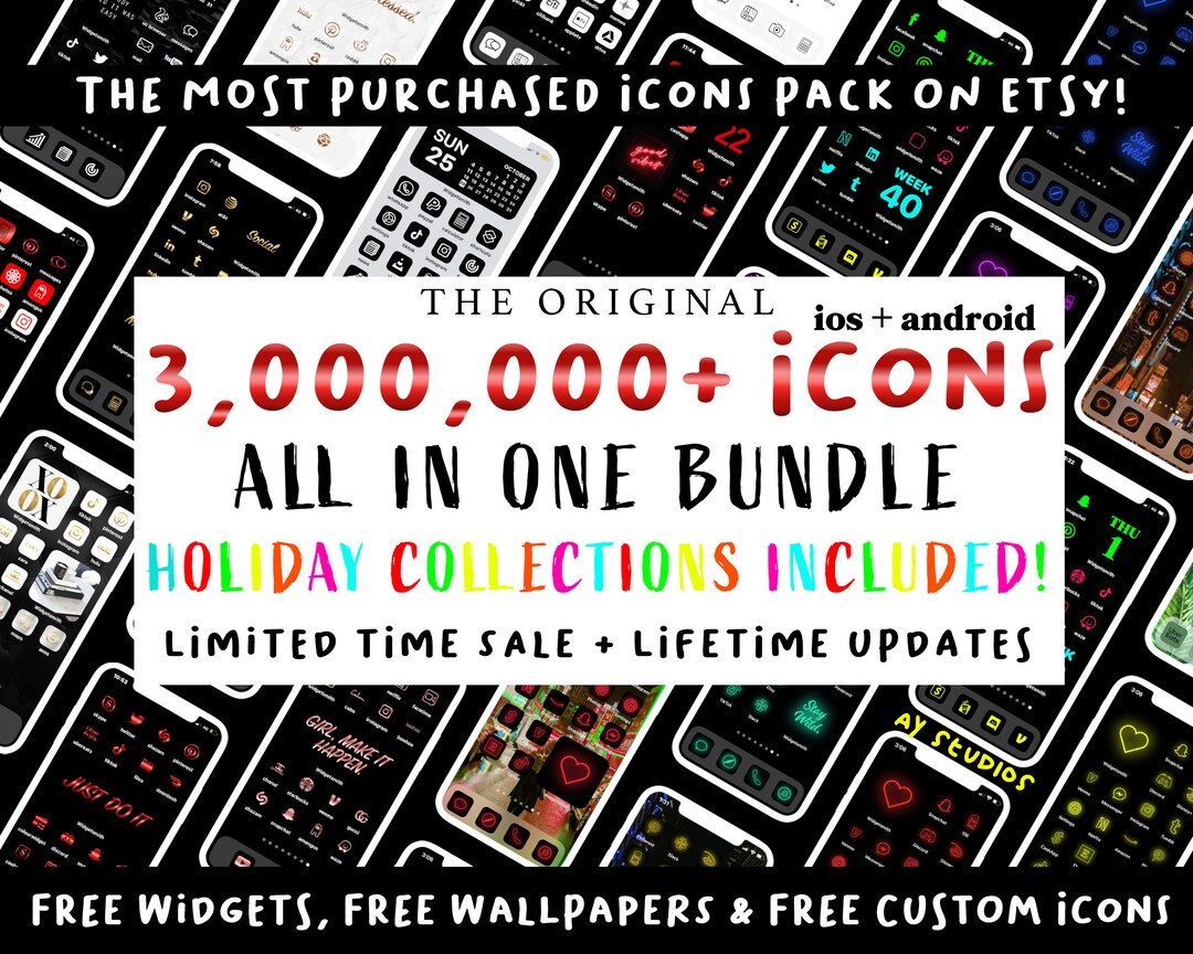MEGA ALL in ONE Bundle | Festive Season | Personalized Homescreen App ...