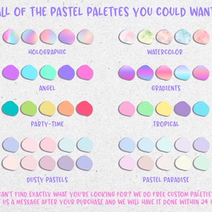 200,000+ PASTELS MEGA BUNDLE | Neon Icons Aesthetic | IOS17 Social ...