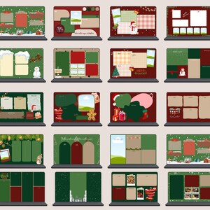 MEGA CHRISTMAS Collection Editable | Desktop Organizers | Laptop ...