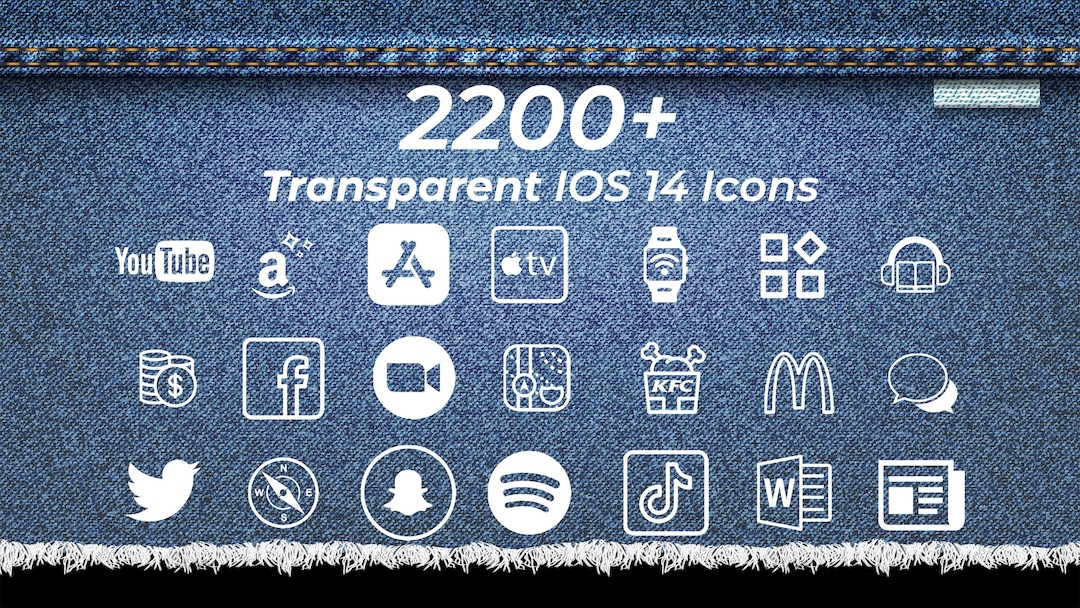 2200+ iPhone Ios 17 App PNG Icons Pack | Transparent White Icons ...