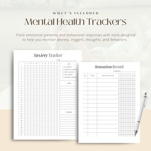 Mental Health Journal | Printable Self-care Planner | Mindfulness ...