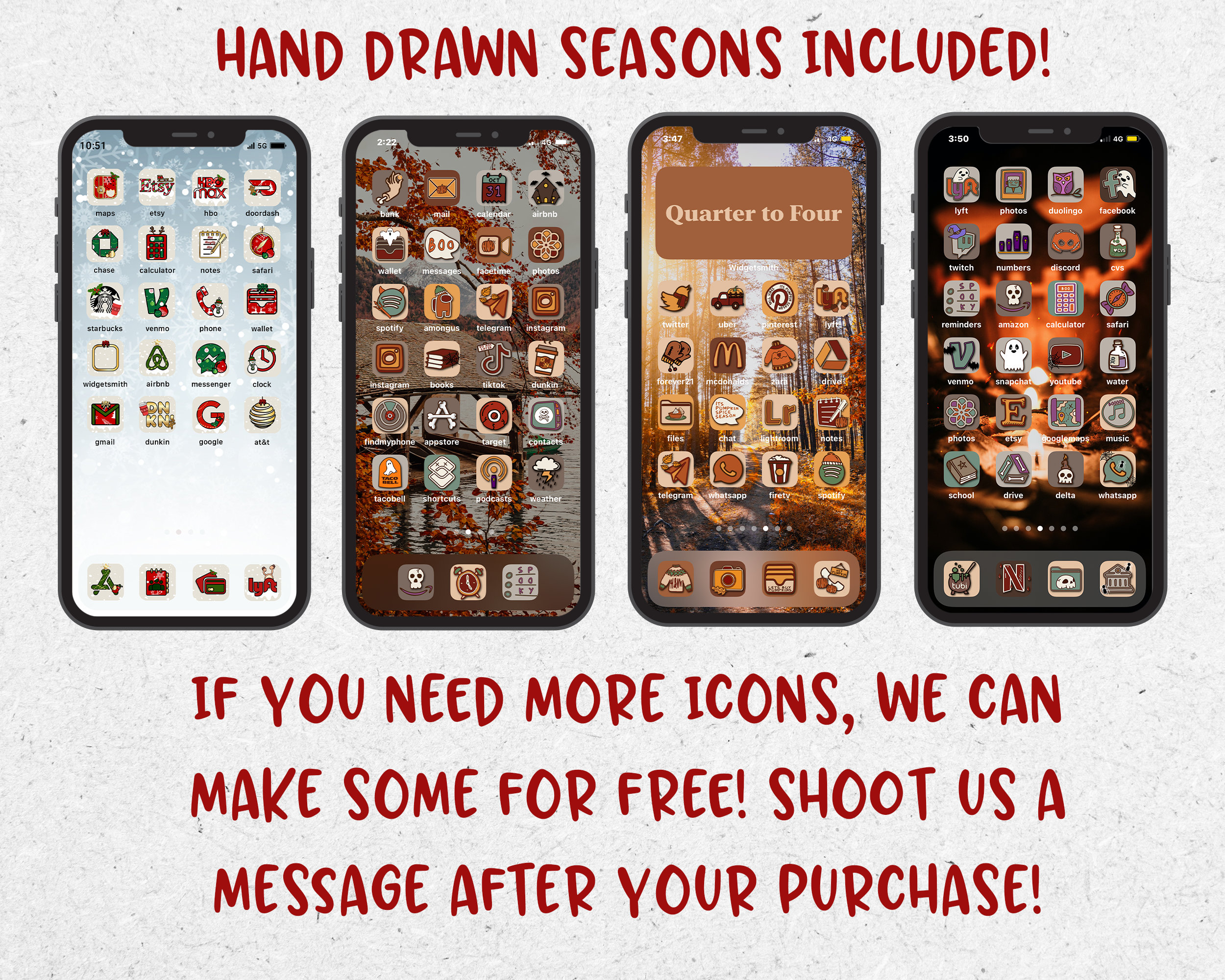 3,000,000+ High Resolution Ios17 Icons Pack Mega Bundle | iPhone Ios 17 ...