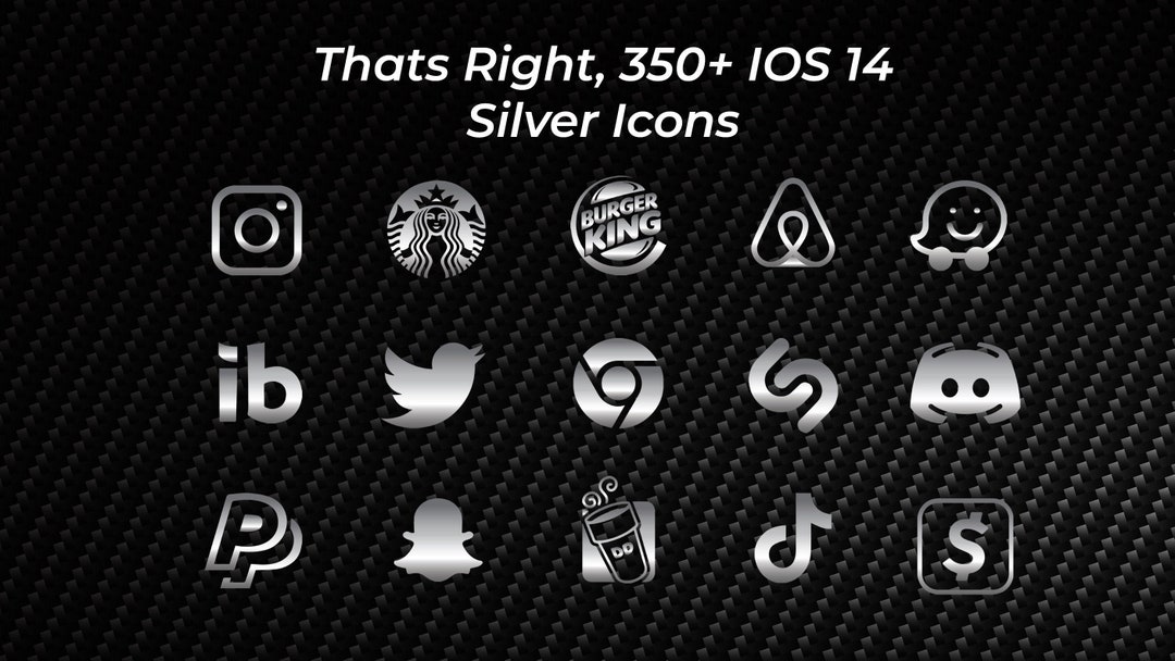 350+ iPhone Ios 17 App PNG Icons Pack | Transparent Silver Icon ...