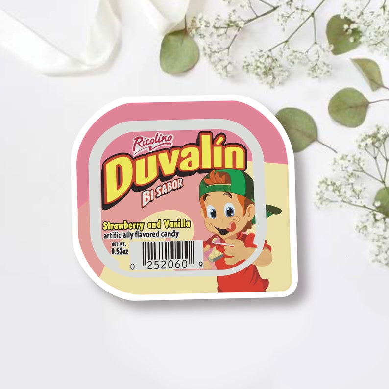 Duvalín Sticker | Water Resistant Sticker | Water Bottle Sticker ...