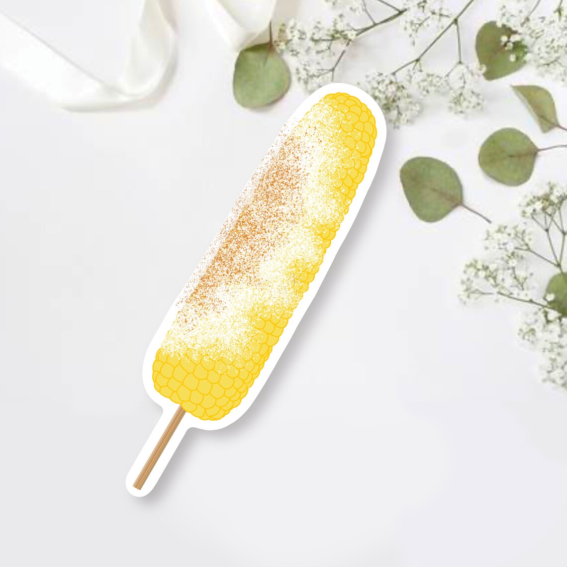 Elote Sticker| Water Resistant Sticker | Water Bottle Sticker | Hydro ...