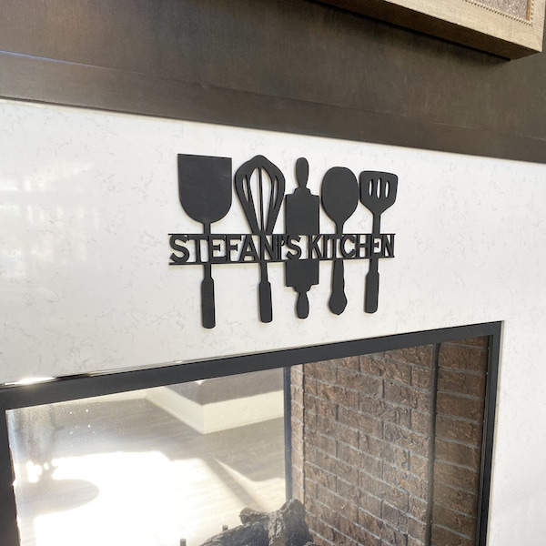 Kitchen Utensil Sign - Etsy