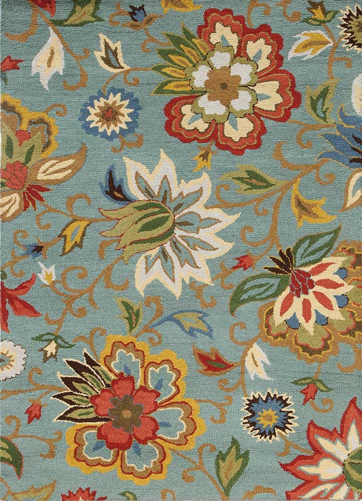 Flower Hand Tufted Wool Rug Living Room Rug Bedroom Rug, Contact Me for ...