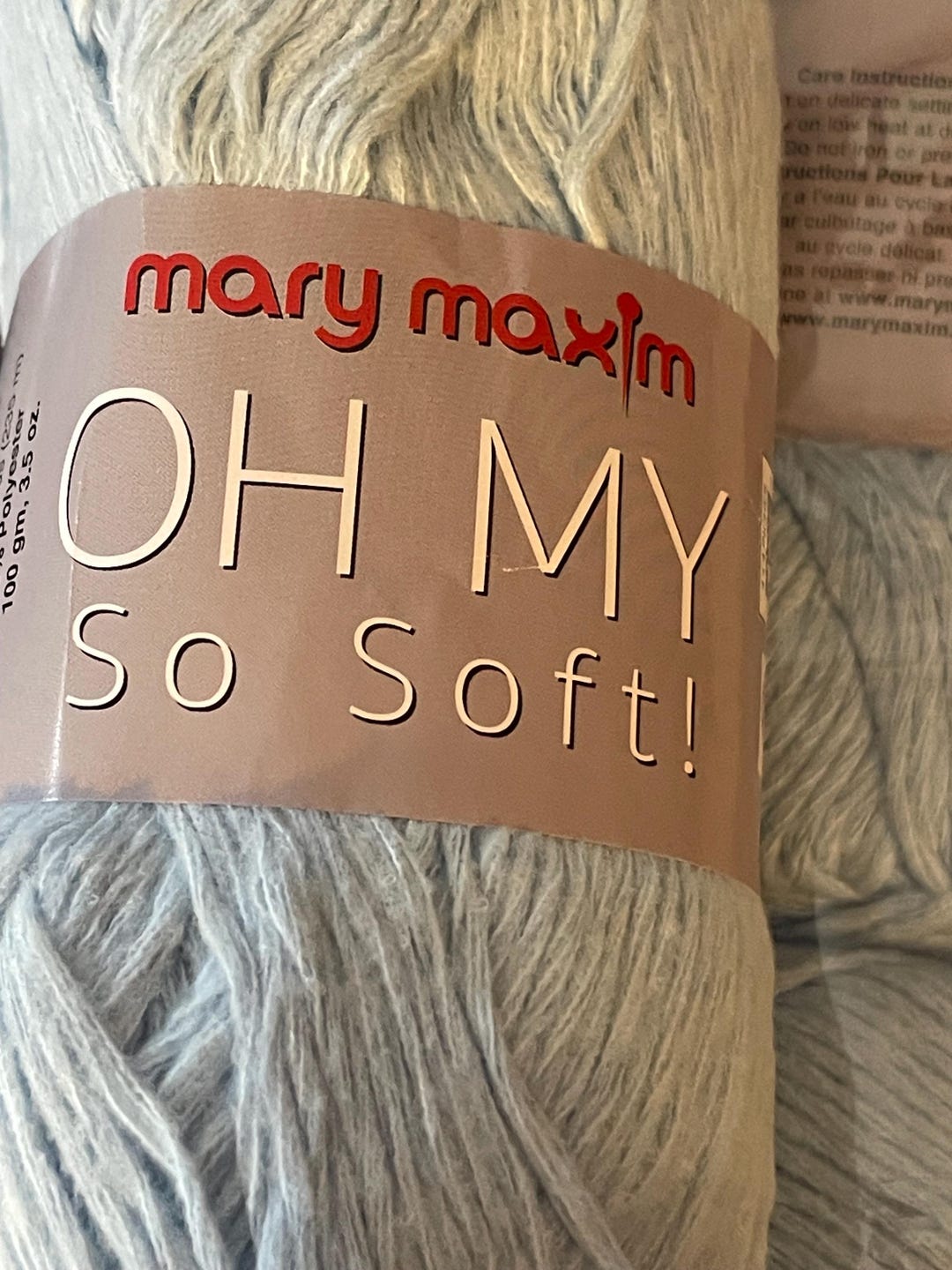 Mary Maxim Oh My so Soft! Lot of 5 Skeins - Etsy