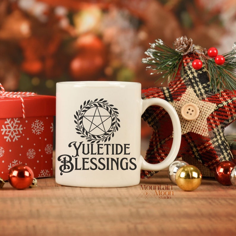Yuletide Blessings SVG Cut File for Cricut and Silhouette Cutting ...