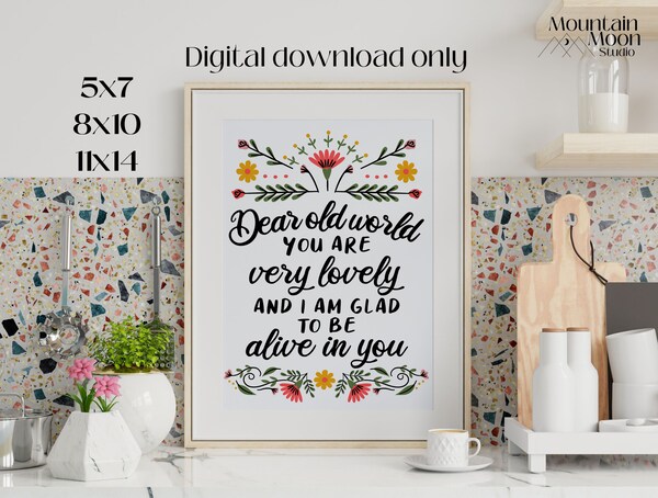 Avonlea Map anne of Green Gables Watercolour Print 8x10 - Etsy Canada