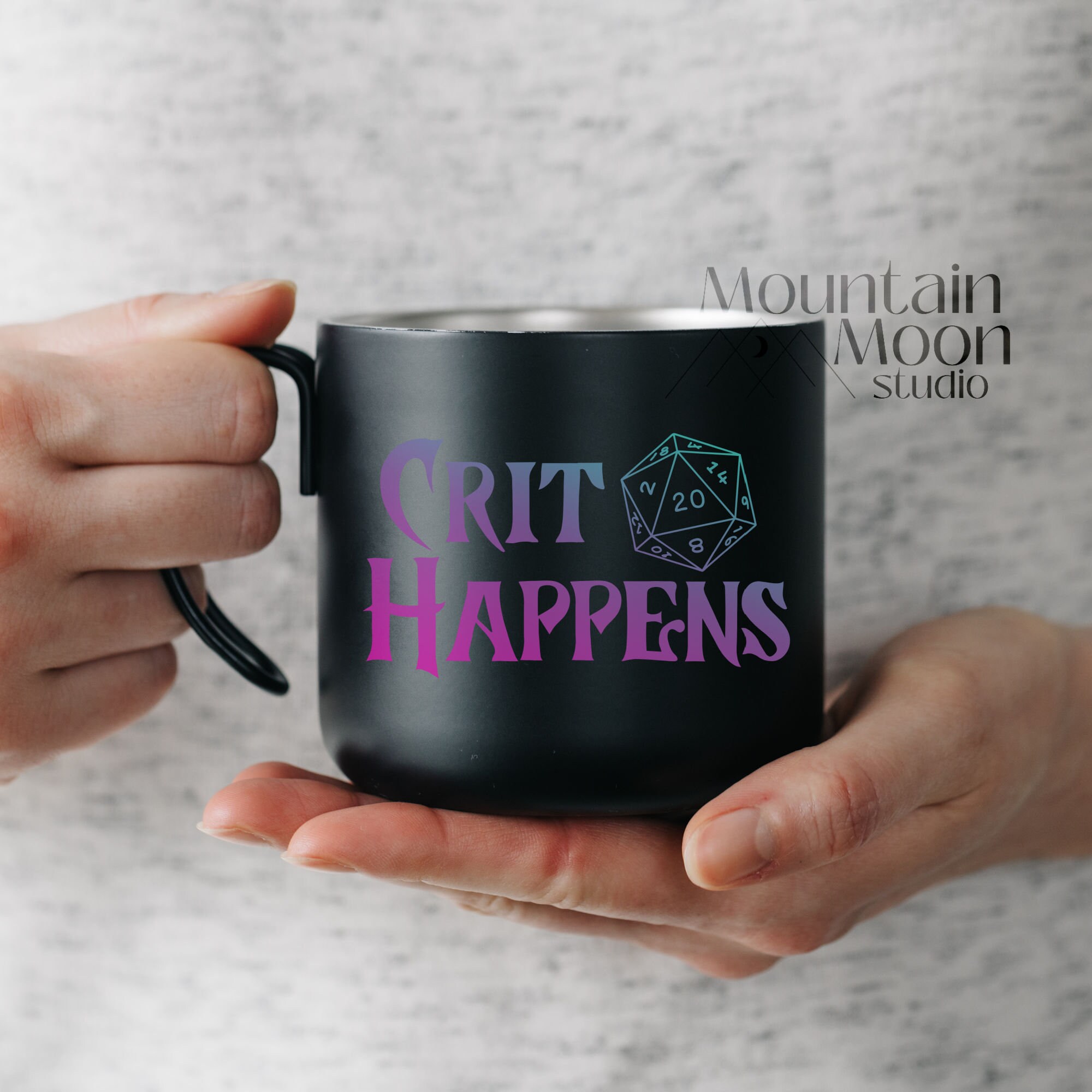 Crit Happens SVG Cut File for Cricut and Silhouette Cutting - Etsy