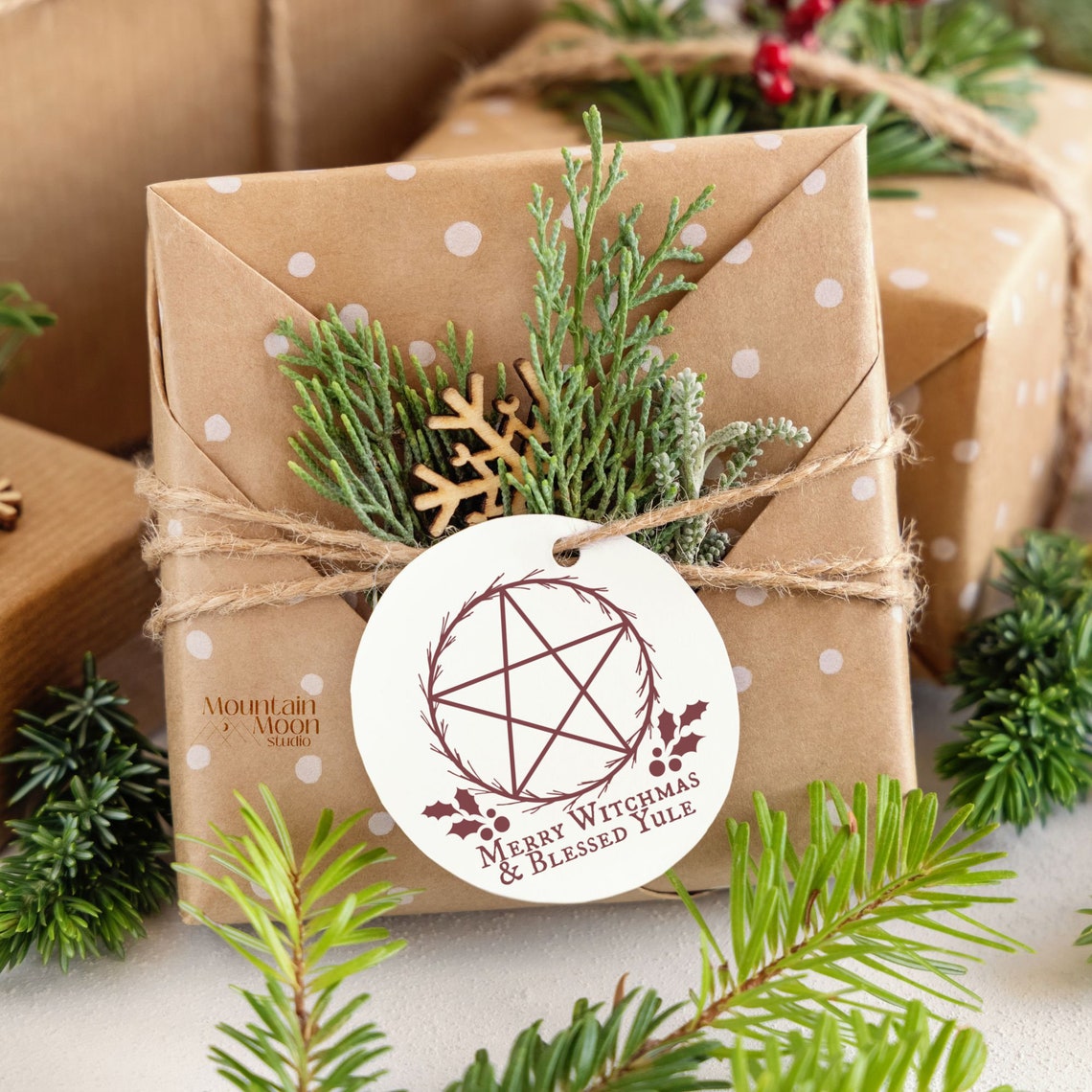 Merry Witchmas & Blessed Yule SVG Cut File for Cricut and - Etsy