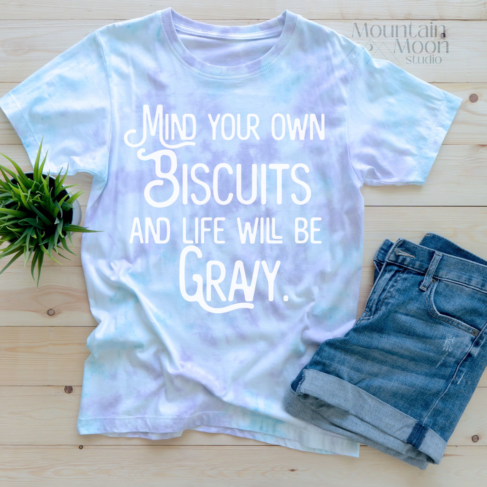 Mind Your Own Biscuits SVG Cut File for Cricut and Silhouette - Etsy