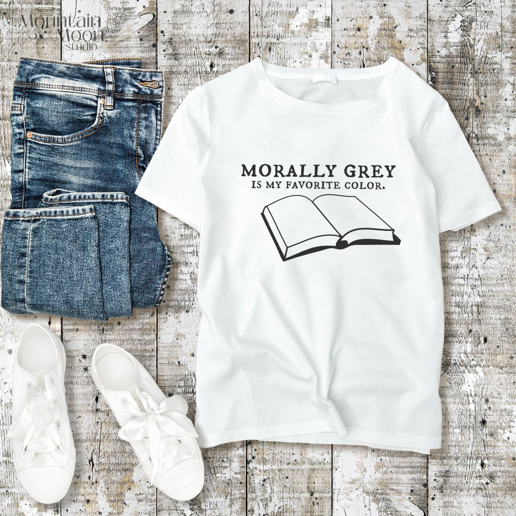 Morally Grey is My Favorite Color SVG Cut File for Cricut and - Etsy