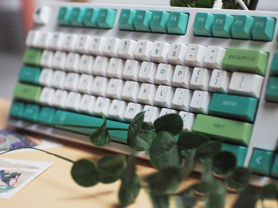 Keyboards & Mice Electronics & Accessories Keyboard Decoration. Green ...