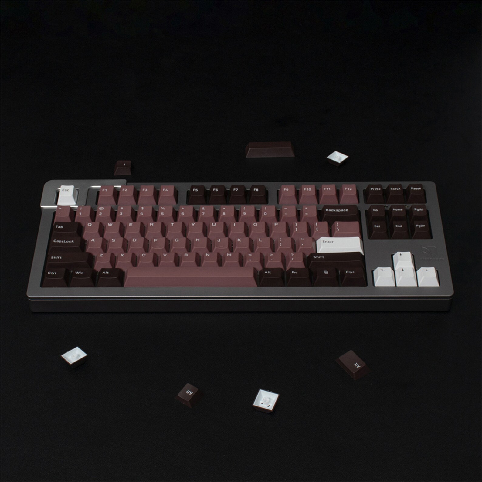168pcs Brown Keycaps Cherry Height Keycaps Cherry MX - Etsy