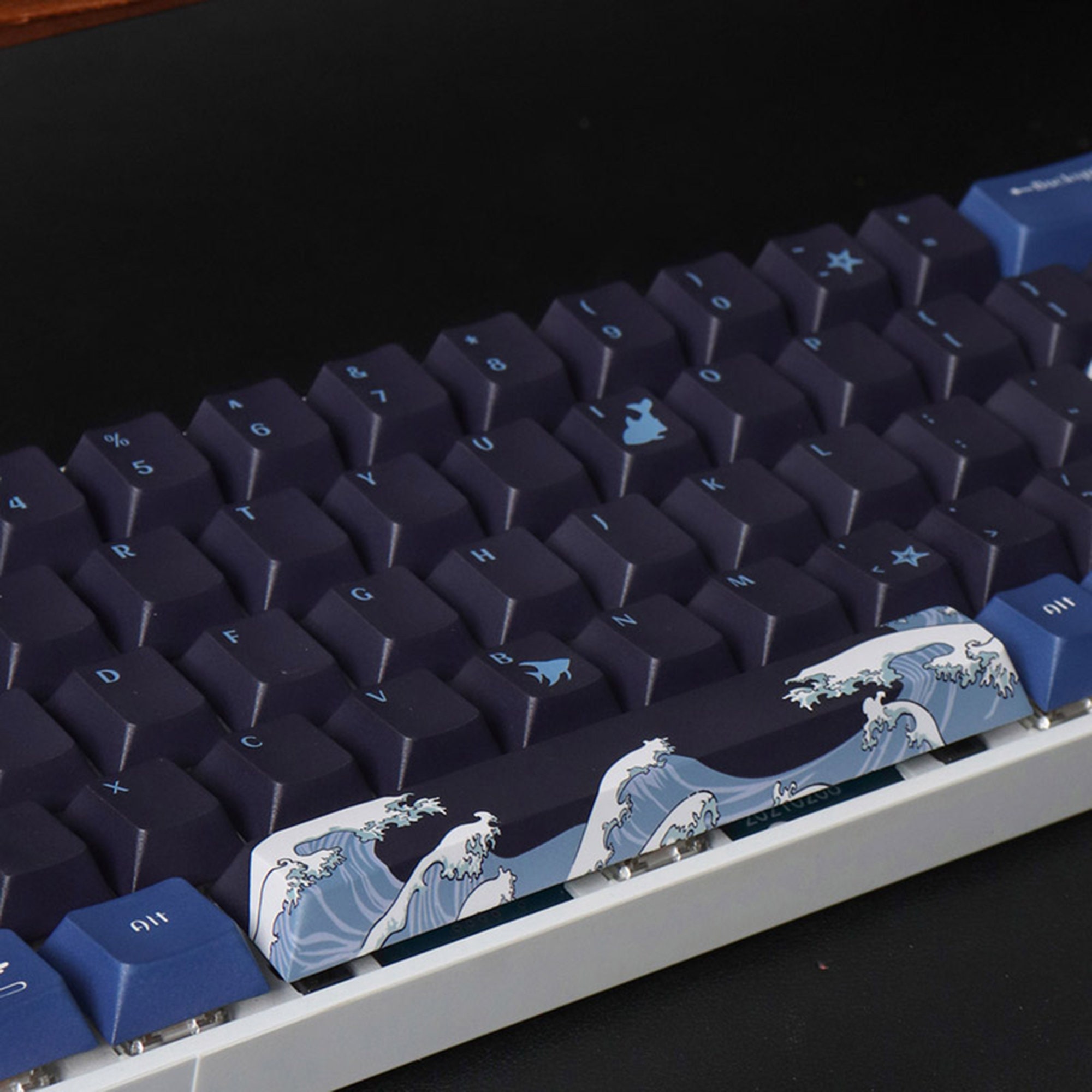 78pcs Black Coral Sea Theme Keycap Set Blue Keycaps Cherry - Etsy