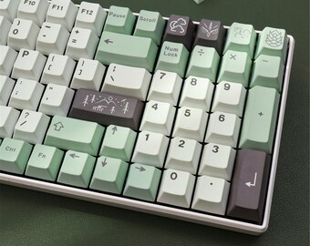 Green Keycap Set | Etsy