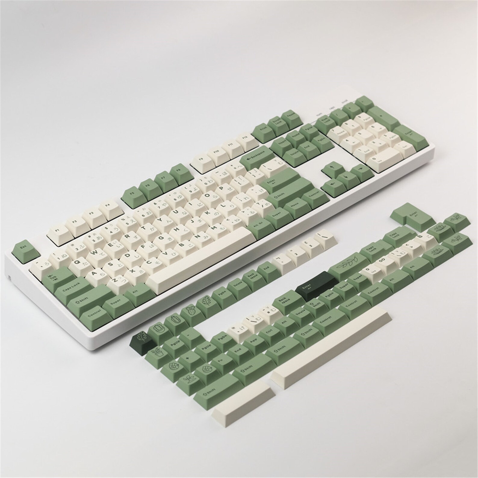 Desert Plant Keycaps Cactus Keycap Set Retro Cherry Key Cap - Etsy