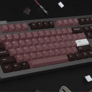 168pcs Brown Keycaps Cherry Height Keycaps Cherry MX - Etsy
