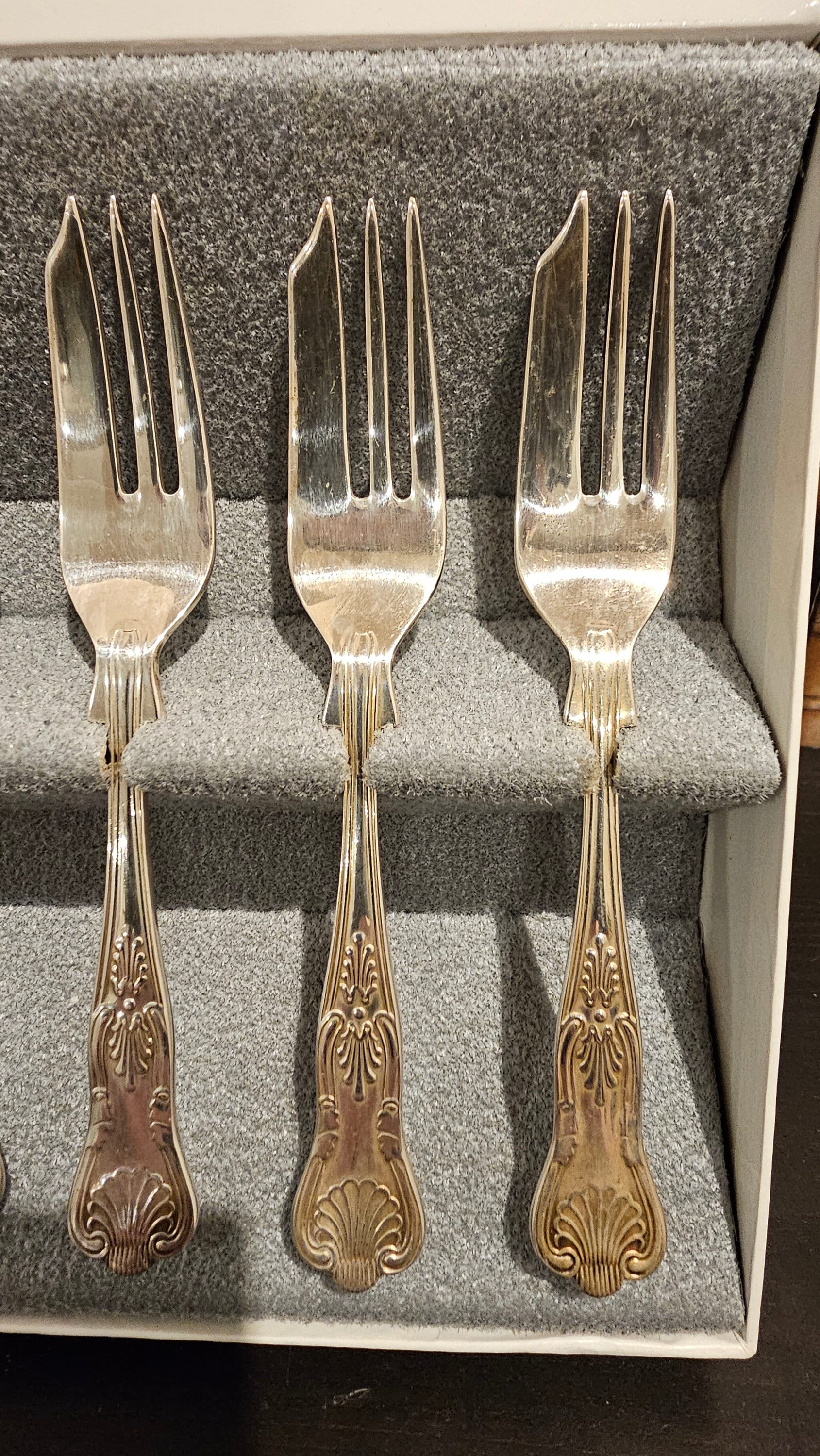 Arthur Price of England Boxed Ser of 6 Dubarry Pastry Forks - Etsy