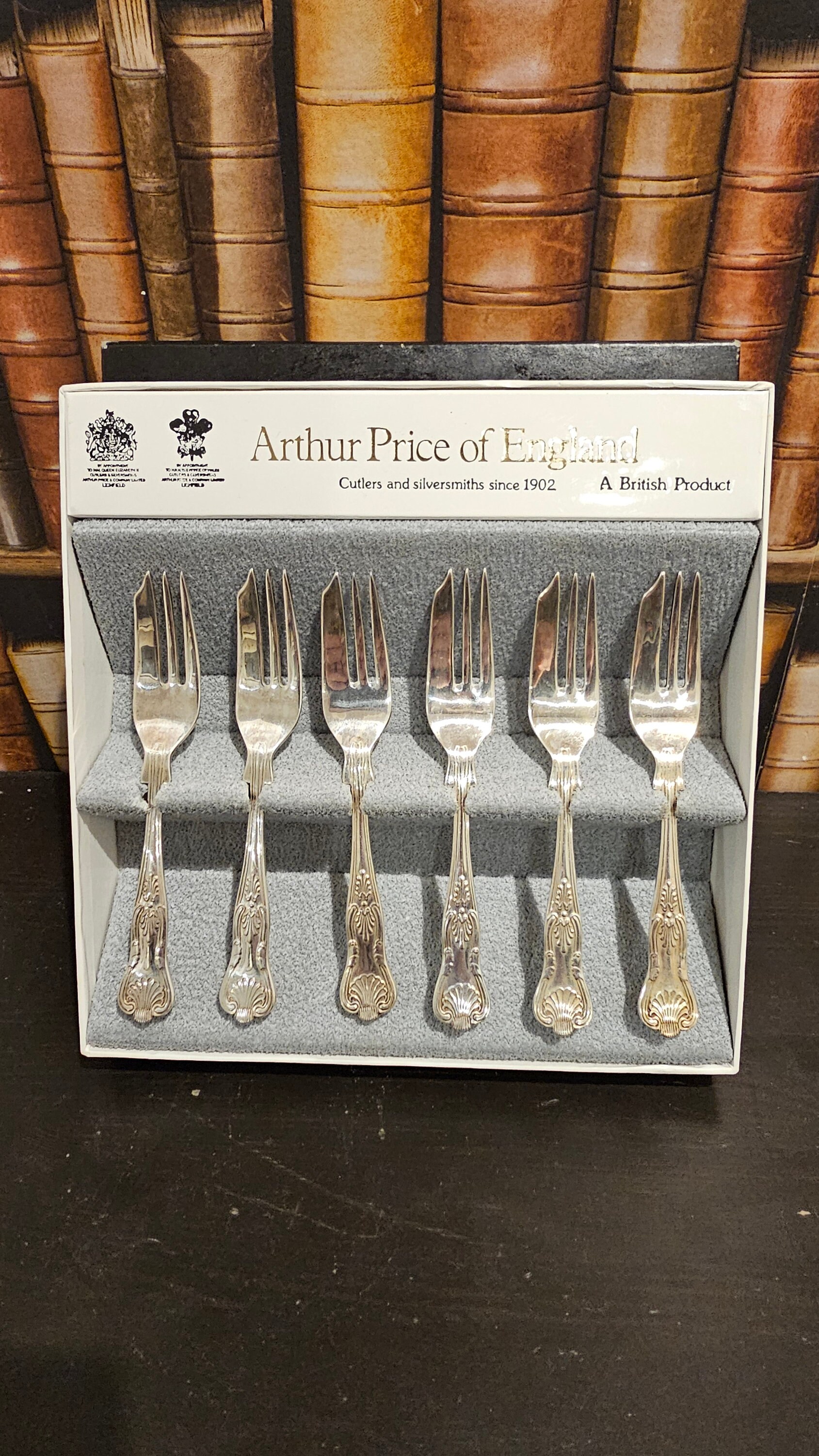 Arthur Price of England Boxed Ser of 6 Dubarry Pastry Forks - Etsy