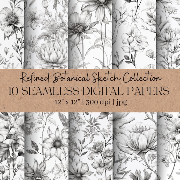 Floral Pattern - Etsy