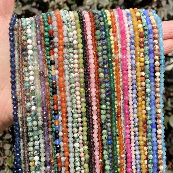 Gemstone Beads - Etsy