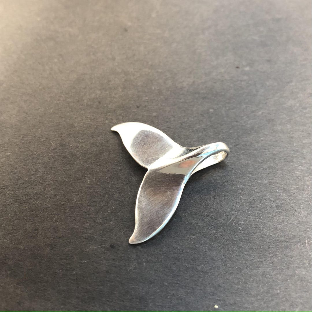 29x24mm Fishtail Pendant 925 Sterling Silver Pendant Necklace Takahashi ...