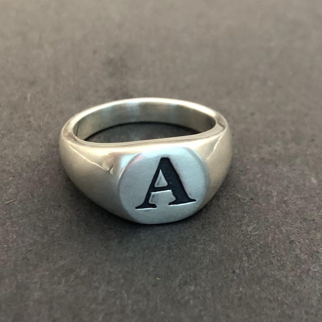 Letter A Ring Takahashi Goro 925 Sterling Silver Ring Man Ring Woman ...