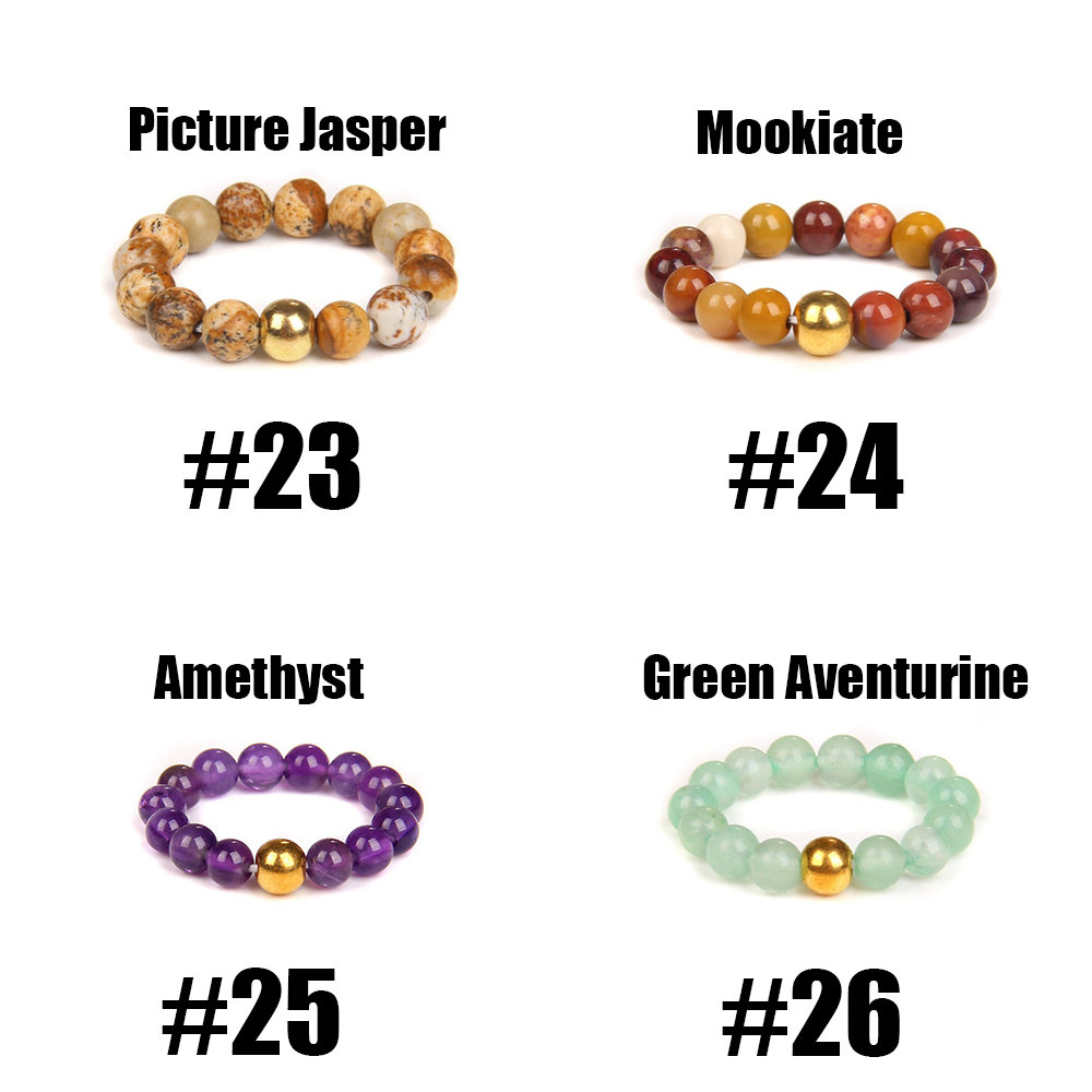 Beaded Stackable Rings Gemstone Beaded Ring Crystal Ring - Etsy