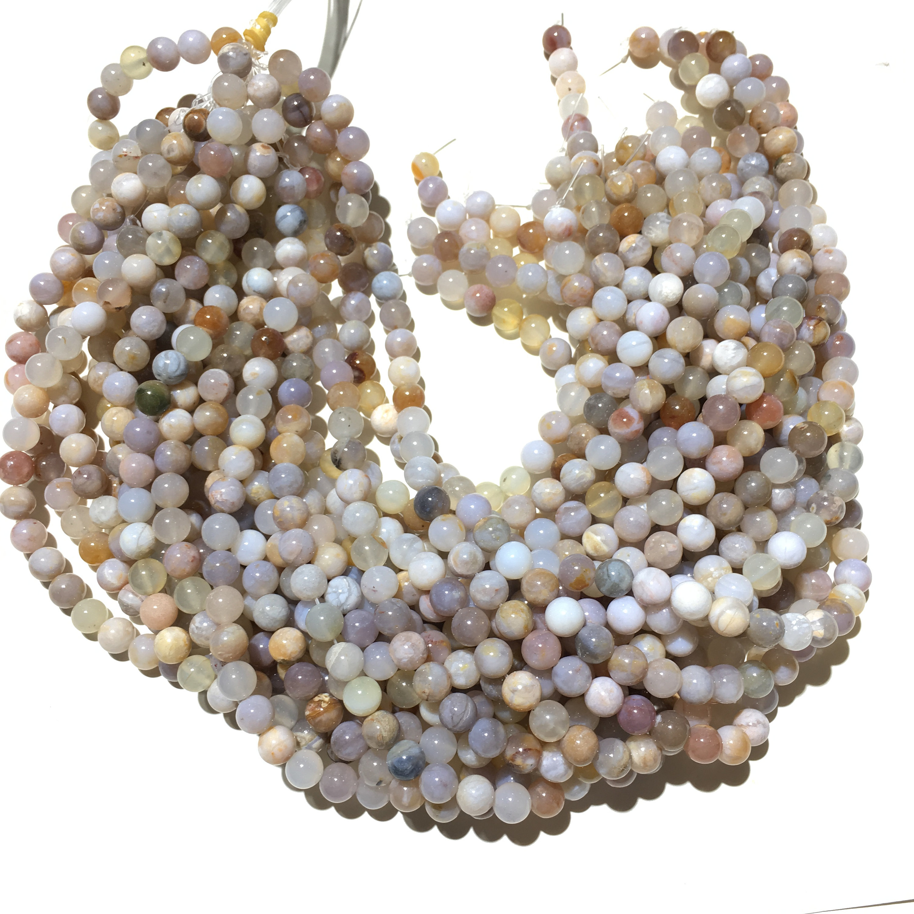 6mm Natural Australian Agate Beads Gemstone Spacer Round Beads | Etsy