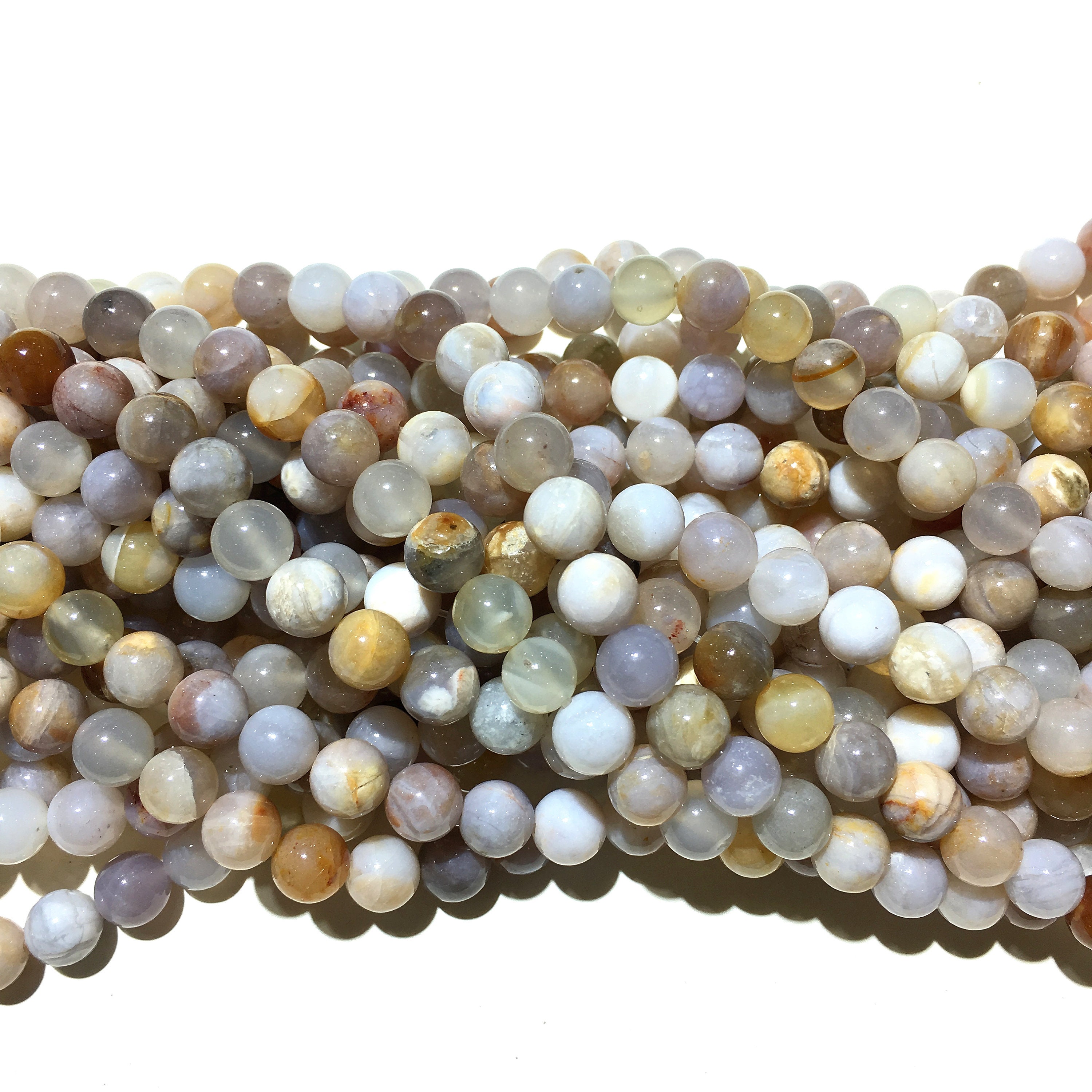 6mm Natural Australian Agate Beads Gemstone Spacer Round Beads | Etsy