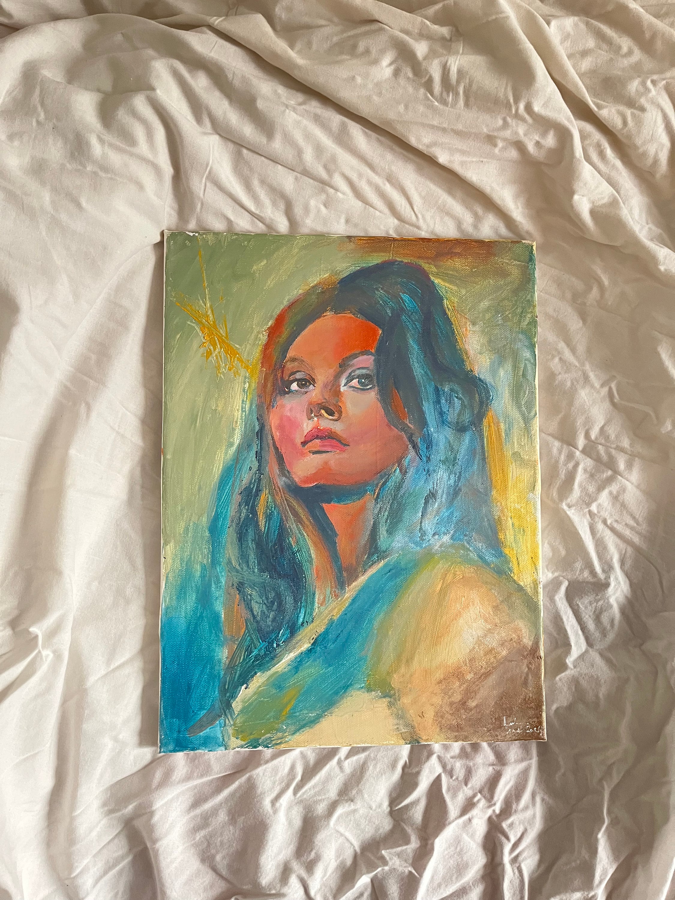Italian Actress Sophia Loren Original Acrylic Painting - Etsy