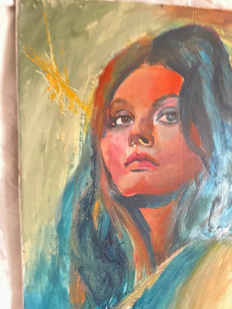 Italian Actress Sophia Loren Original Acrylic Painting - Etsy