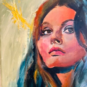 Italian Actress Sophia Loren Original Acrylic Painting - Etsy