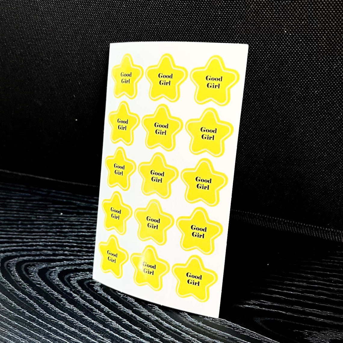 Gold Star Good Girl Sticker Stars Submissive Dominant Sticker Gold ...