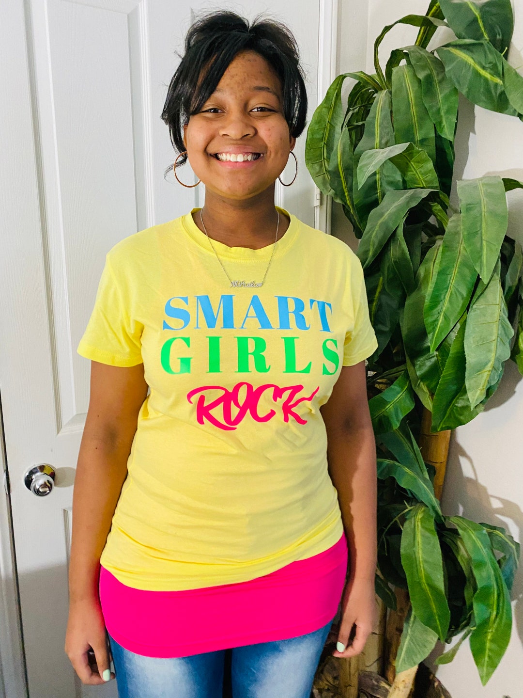 Smart Girls Rock Tee - Etsy